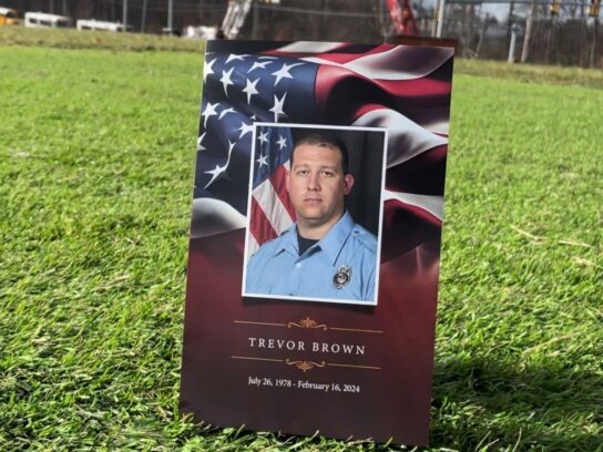 MCFRS Takes Part in Celebration of Life for Fallen Firefighter Trevor ...