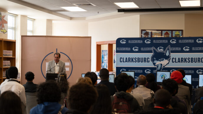 Clarksburg High School Students Donate Computer Lab to Charity - Montgomery Community Media